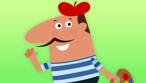 BabyTV Pierre the Painter - TV Shows For 2 Year Olds & Under
